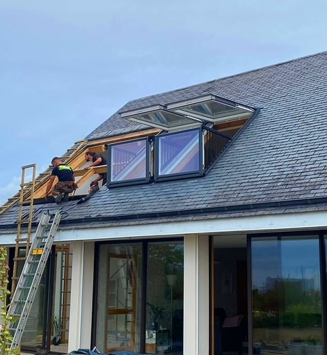 Pose Velux verrière de toit Brest Plabennec : Abers Couverture